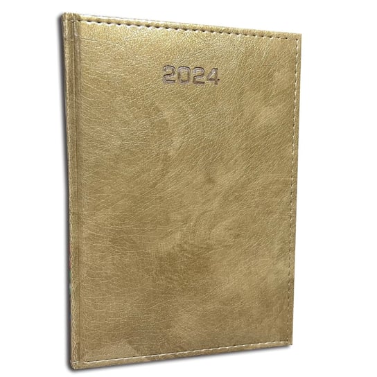 Kalendarz 2024 A5 Dzienny Sobota Niedziela Razem Drapany Perłowy Złoty - EV-Corp | Sklep EMPIK.COM