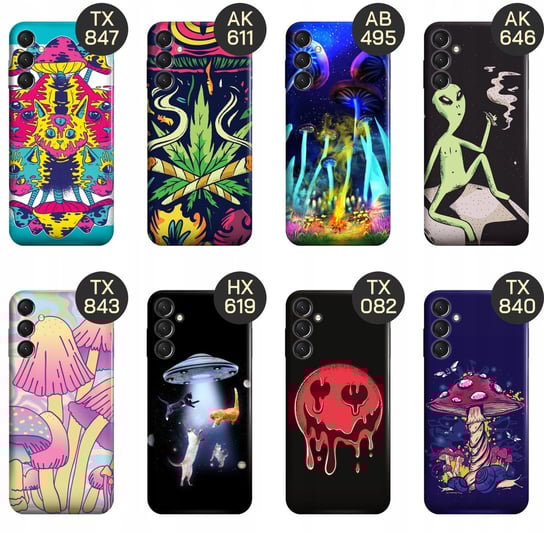 ETUI DO SAMSUNG GALAXY A25 5G WZORY PSYCHO LSD PSYCHODELIC GRZYBKI ...