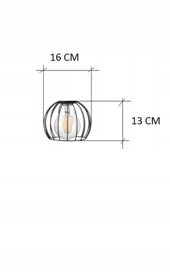 kinkiet scienny loft druciak diament 300-3033 - Komat | Sklep EMPIK.COM