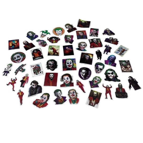 Zestaw Naklejek Wlepki StickerBomb Joker DC Universe N351 - Inna marka ...