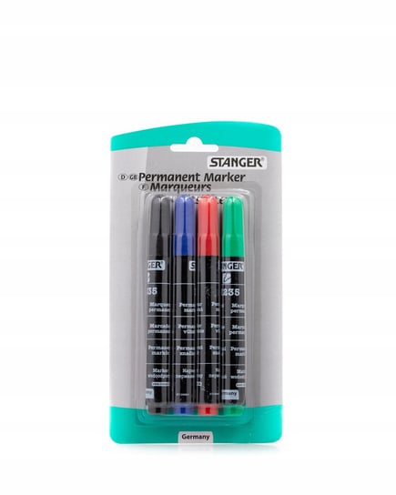 Markery Permanentne Mix Kolor Wodoodporne 4 Sztuki - Inna marka | Sklep ...