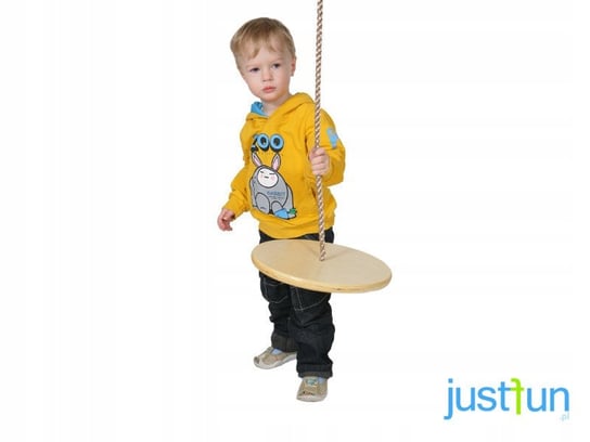 Huśtawka Siedzisko dla Dzieci Drewniane Okrągłe JF - Just Fun | Sklep EMPIK.COM