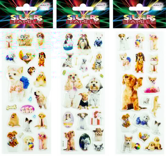 Naklejki Z Psami Pieski Wypukłe Zabawka Dla Dzieci - Trifox | Sklep ...