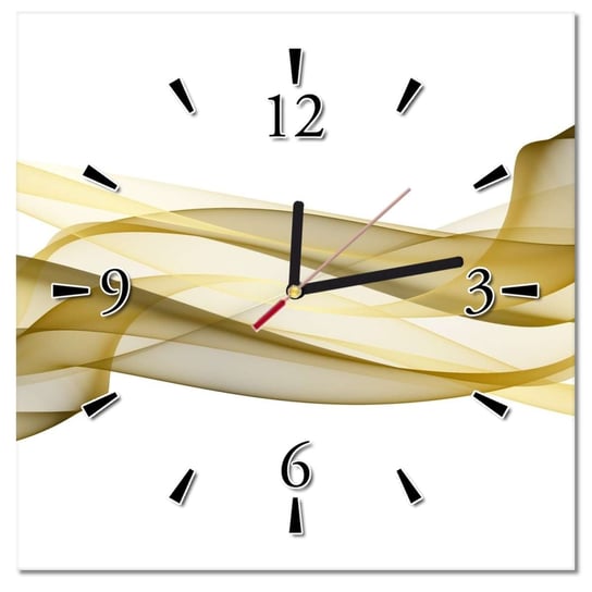 Zegar 30x30cm Słoneczny splot - ZeSmakiem | Sklep EMPIK.COM