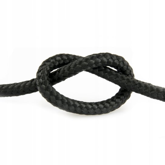 Lina POLIPROPYLENOWA 4mm Pleciona CZARNA 10 m - Inna marka | Sport Sklep EMPIK.COM