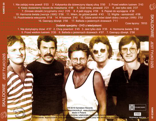 Jest tylko dziś (Niepublikowane nagrania z lat 1987-2006) - Skaldowie | Muzyka Sklep EMPIK.COM