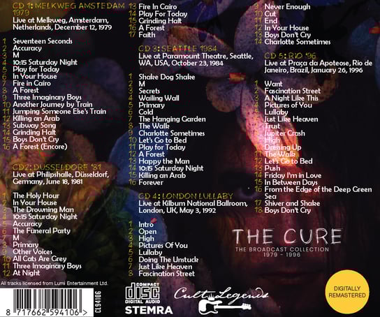 The Broadcast Collection 1979-1996 - Cure | Muzyka Sklep EMPIK.COM