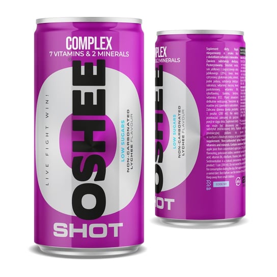 12x OSHEE PRO Shot Complex liczi 200 ml - Oshee | Sklep EMPIK.COM