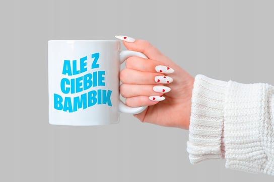 Kubek ceramiczny, BAMBIK, 330 ml, StyleCouture, biały - StyleCouture | Sklep EMPIK.COM