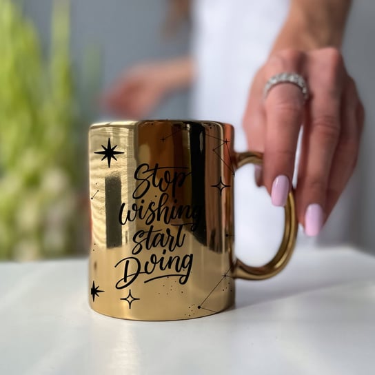 Kubek ceramiczny, CYTATY Motywacyjne Wzory, 300 ml - StyleCouture | Sklep EMPIK.COM