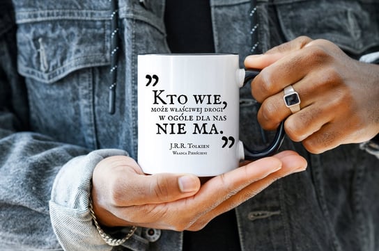 Kubek ceramiczny, CYTATY Tolkien LOTR, 330 ml, StyleCouture - StyleCouture | Sklep EMPIK.COM