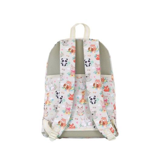 Plecak szkolny dla dziewczynki, zwierzęta, beżowy, Pets Friends ...