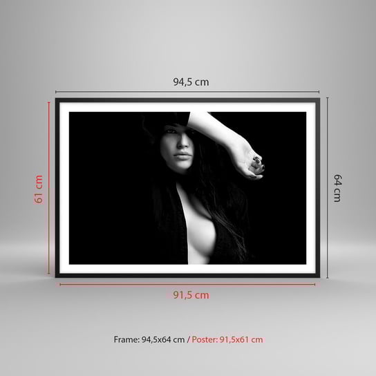 Obraz - Plakat - Szkoła uwodzenia - 91x61cm - Kobieta Akt Portret - Foto Plakaty na ścianę w ...