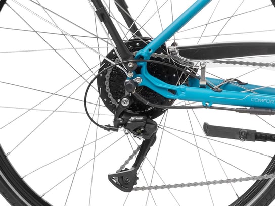 Rower elektryczny ROMET GAZELA RM 2 2023 WERSJA B srebrno-grafitowy, 20 ...