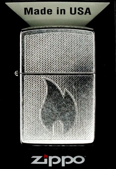 Zestaw Zapalniczka ZIPPO FLAME DESIGN Prezentowy No3 - Zippo USA ...