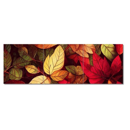 Obraz Jesienne liście Jesień, 90x30cm - ZeSmakiem | Sklep EMPIK.COM