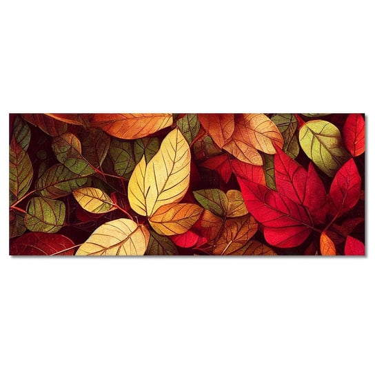 Obraz Jesienne liście Jesień, 100x40cm - ZeSmakiem | Sklep EMPIK.COM
