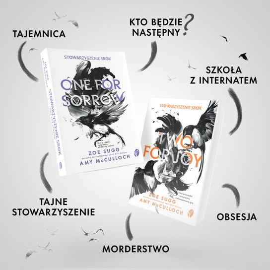 One For Sorrow. Stowarzyszenie Srok. Tom 1 - Sugg Zoe | Książka w Empik