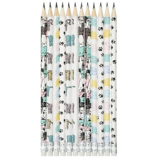 Zestaw Ołówków, Purrrfect Love, Różne Wzory, 12 Sztuk - Empik | Sklep ...