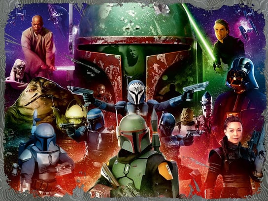 Puzzle 2D: Boba Fett. Łowca nagród 1500 elementów - Ravensburger ...
