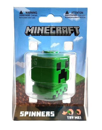 Figurka spinner Minecraft - Creeper. - Mojang | Sklep EMPIK.COM