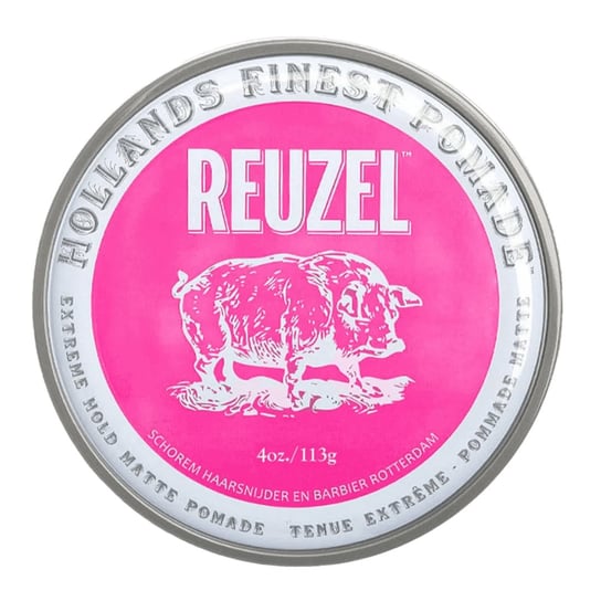 Reuzel, Extereme Hold Matte Pink Pomade, Wodna pomada do włosów, 113g ...
