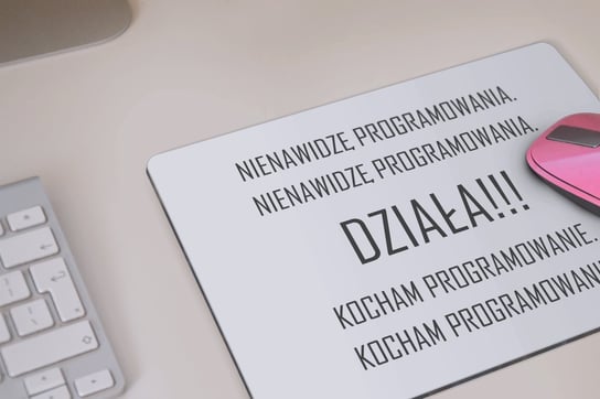 Podkładka pod mysz myszkę PROGRAMISTY mem śmieszna - Inny producent ...