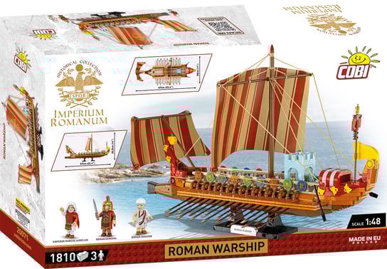 Cobi, Imperium Romanum, 20071, Roman Warship 1810 Kl. - COBI | Sklep ...