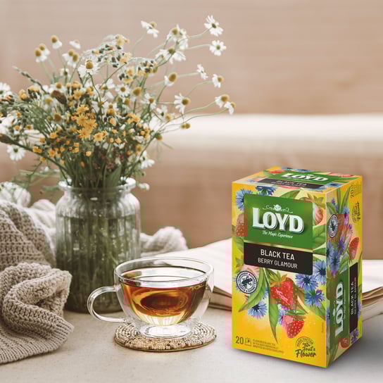 Czarna Herbatka Ekspresowa Aromatyzowana Jagodowa Berry Black Tea 20T Loyd - Inna marka | Sklep ...