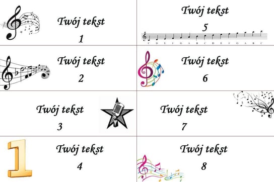 Figurka Klucz Wiolinowy Muzyka Śpiew Nutka +Grawer - Inna marka | Sport ...