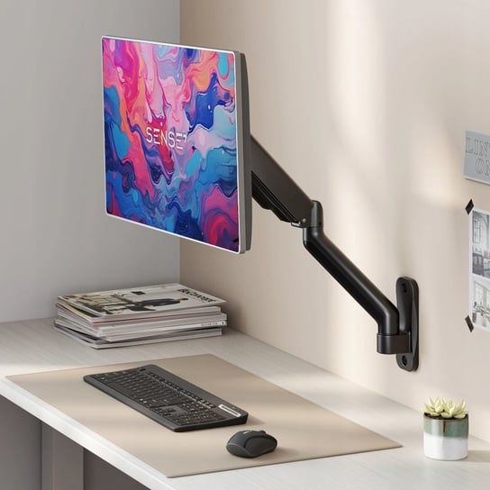 Uchwyt ścienny na monitor Ramię do monitora na ścianę 17"-32" Sense7 ...