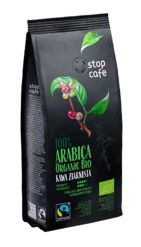 Kawa Ziarnista Arabica 100% Organic Bio Stop Cafe 250G - ORLEN | Sklep ...