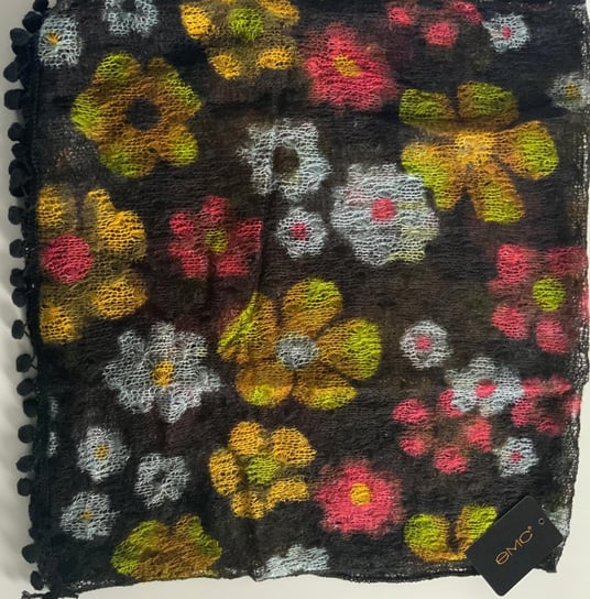 Czarny Szal Do Sukienki Pogrzeb Zaloba - EMC | Moda Sklep EMPIK.COM