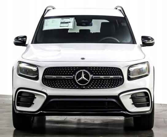 Mercedes-Benz GLB 2024+ Listwy CHROM GRILL na atrapę zderzak Chromowane ...