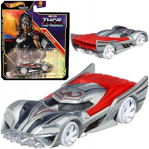 Hot Wheels Character Cars Marvel Mighty Thor Love And Thunder Mattel ...