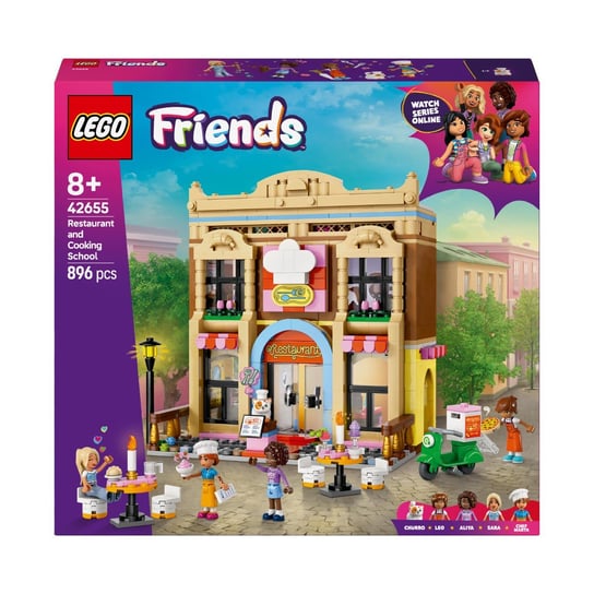LEGO 42655 Friends, Restauracja i szkoła gotowania - LEGO | Sklep EMPIK.COM