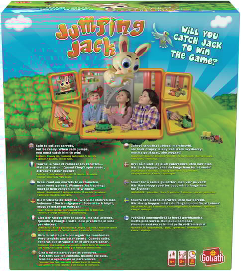 Goliath, Króliczek Pentliczek Jumping Jack, Gra zręcznościowa - Goliath ...