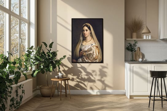 Raphael Raffaello Woman with a veil - plakat 42x59 - Inna marka | Sklep ...