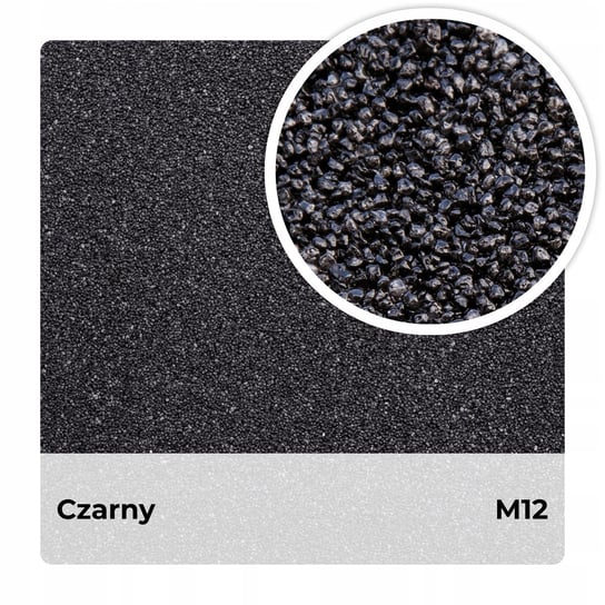 Tynk Mozaikowy 2X12,5Kg + Grunt 3Kg Zestaw Czarny M12 6.5M2 Producent - Q-COVER | Sklep EMPIK.COM