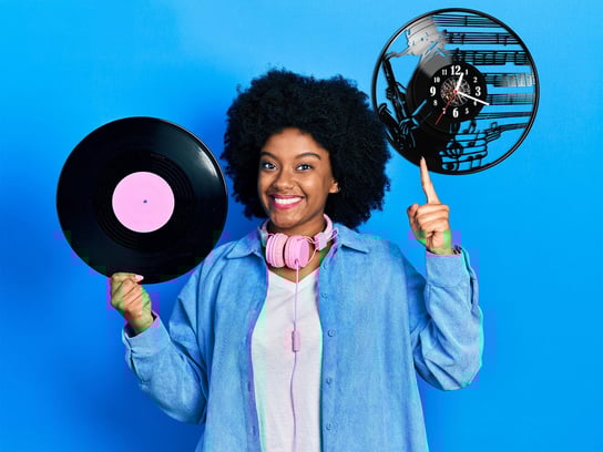 Zegar ścienny z płyty winylowej sonic 135.14 - HOME DRUK | Sklep EMPIK.COM