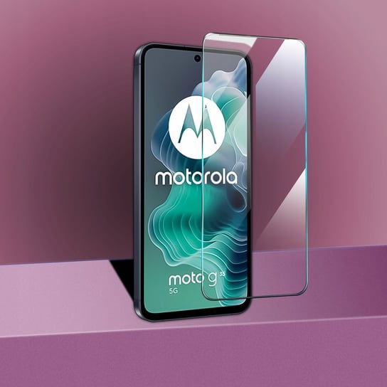 Etui do Motorola Moto G35 5G silikonowe MATOWE + Szkło ochronne na ekran 9H - Krainagsm | Sklep ...