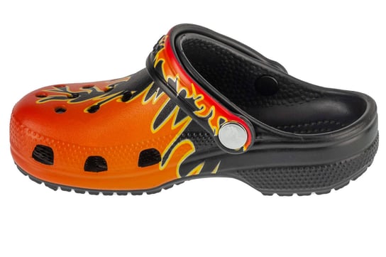 Crocs Classic Flames Clog Kids 210993-0C4, dla chłopca, klapki, Czarne ...