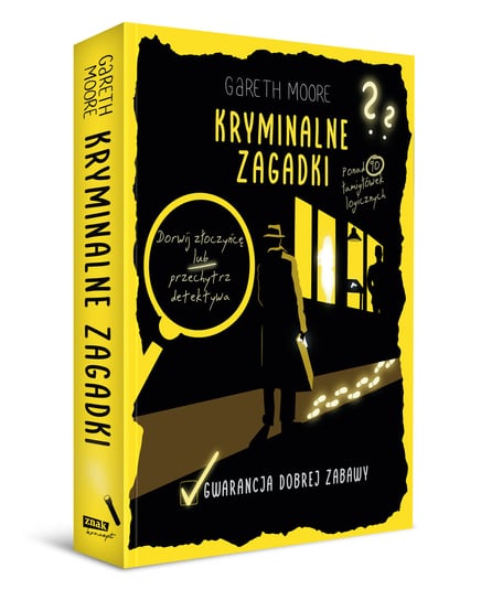 Kryminalne zagadki. Ponad 90 łamigłówek logicznych - Gareth Moore ...