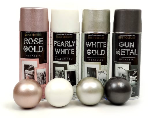 Rust-oleum Gun Metal Metallic Spray - farba metaliczna w sprayu 400ml ...