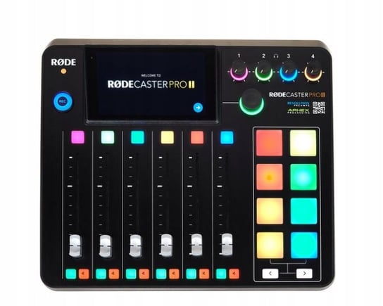 Rode Rodecaster Pro II Studio produkcji audio 4 XLR Bluetooth nowe ...