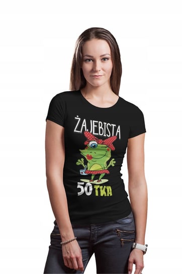 Prezent Na 50 Urodziny Dla Kobiety Koszulka - Mistickers | Moda Sklep EMPIK.COM