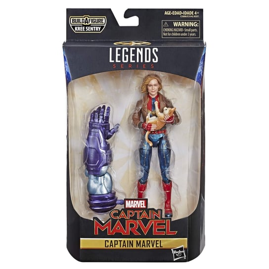 Marvel Captain Marvel 15 cm Legends Captain Marvel w bomberce figurka ...