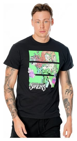 Licencjonowana koszulka Gotham City Sirens Poison Ivy czarna XL - CID ...
