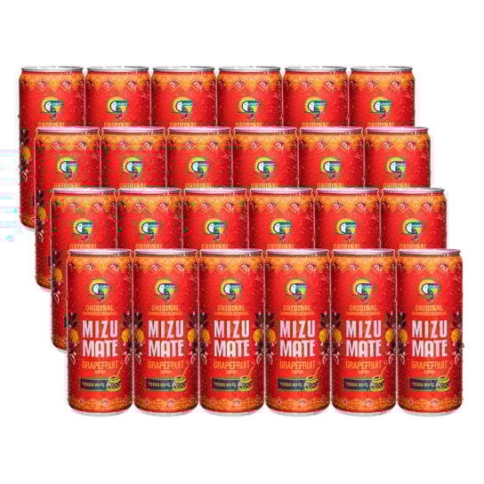 24x Napój gazowany VITAMIZU Mizu Yerba Mate Grapefruit 330 ml - Inna ...
