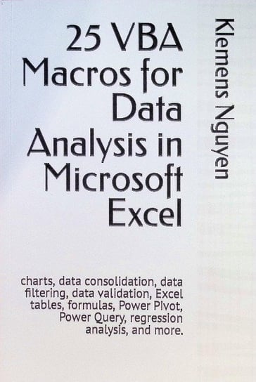 25 VBA Macros for Data Analysis in Microsoft Excel - Opracowanie ...